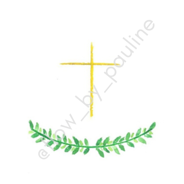 Croix jaune – Flow By Pauline